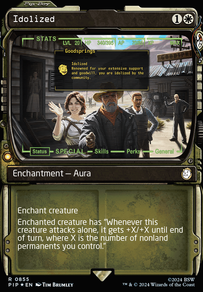 Lone Wanderer's Best Friend (Commander / EDH MTG Deck)