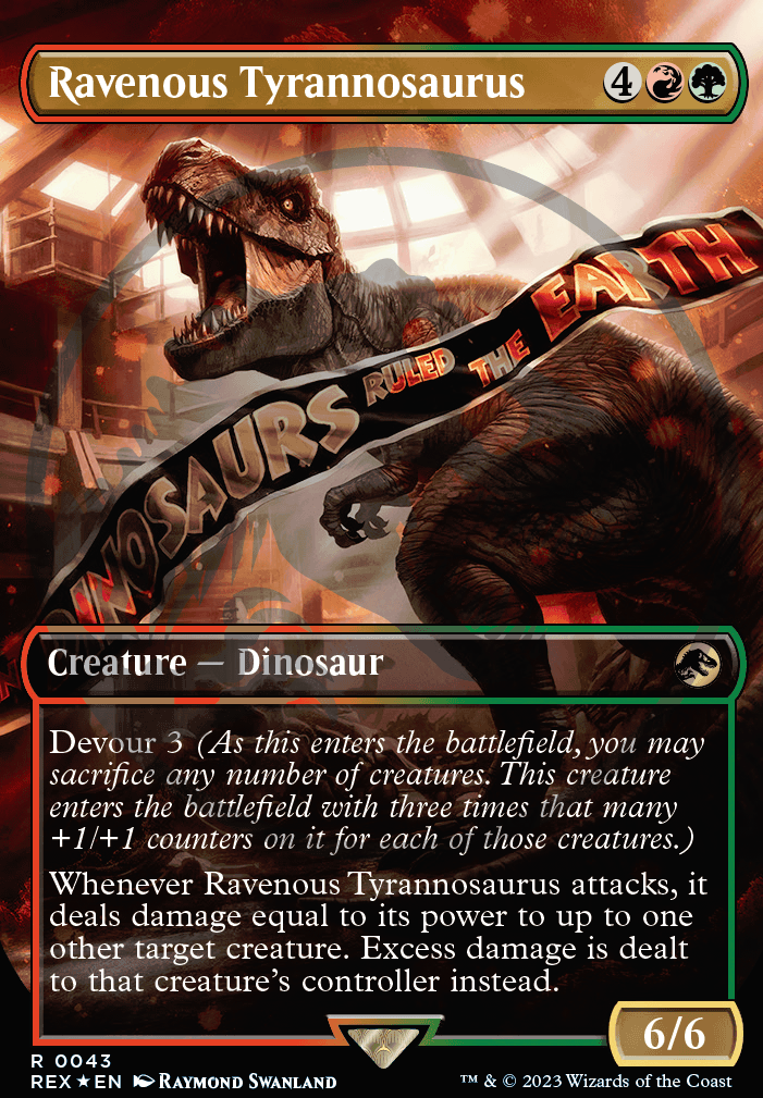 The Land Before Time! RIP Ducky! (Commander / EDH MTG Deck)