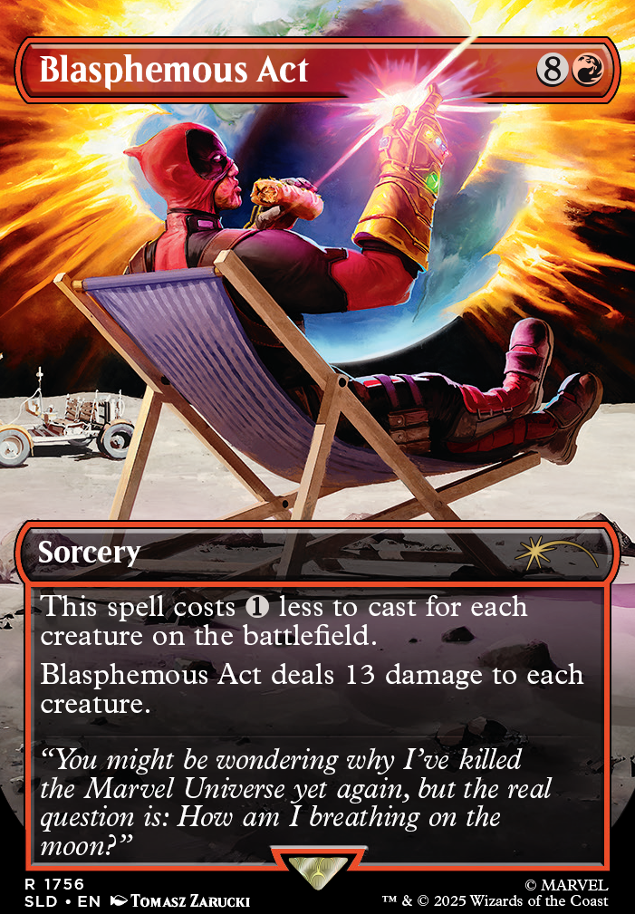 Deadpool, Trading Card (Documented) (Commander / EDH MTG Deck)