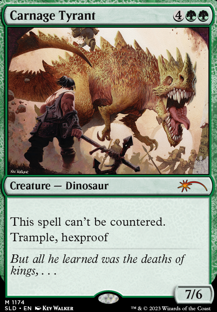 DinoMIGHT Version 2 (Commander / EDH MTG Deck)