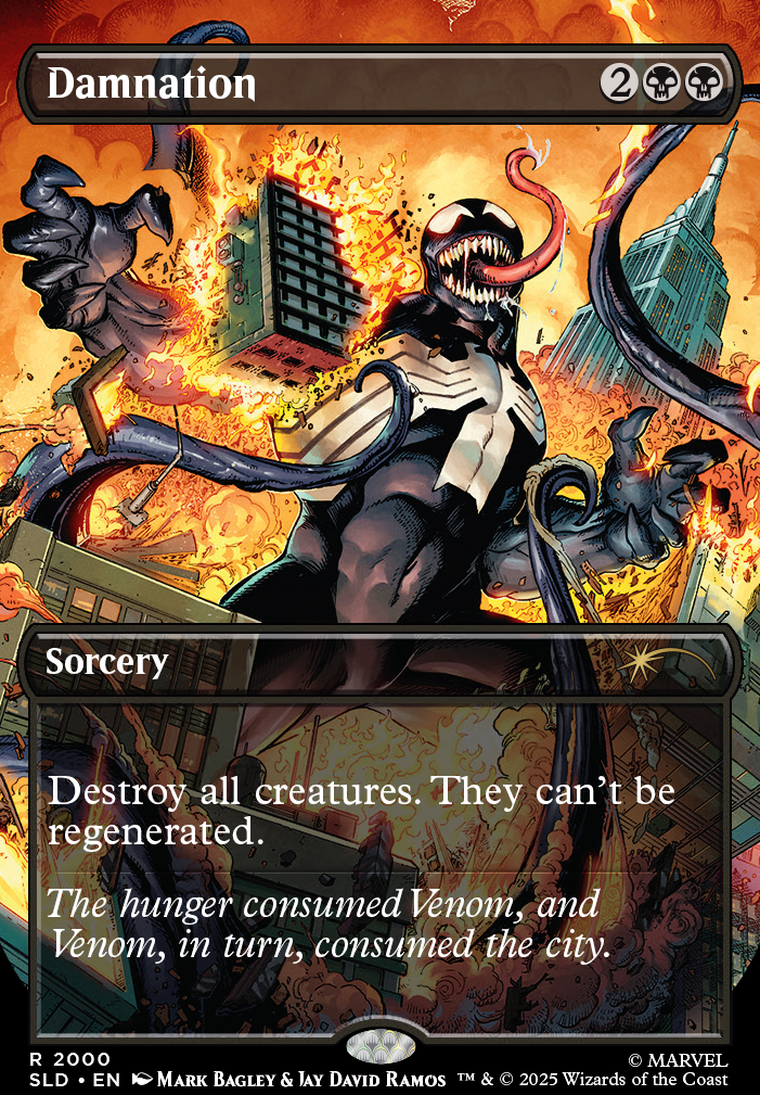 Venom, Lethal Protector - Maximum Nostalgia (Commander / EDH MTG Deck)