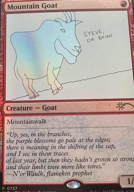 Goat Goats and more Goats (Commander / EDH MTG Deck)