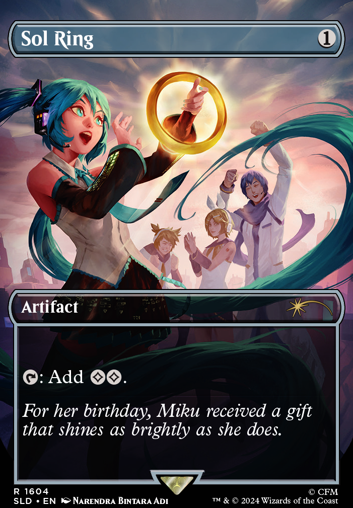 Hatsune Miku Commander (Commander / EDH MTG Deck)