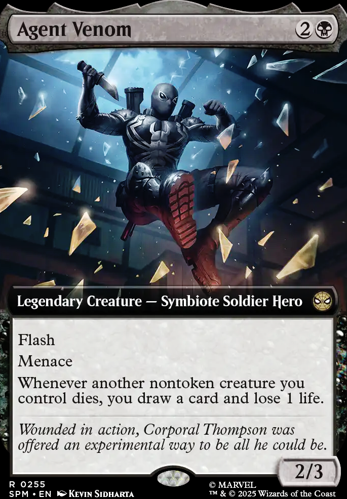 Venom, Lethal Protector - Maximum Nostalgia (Commander / EDH MTG Deck)