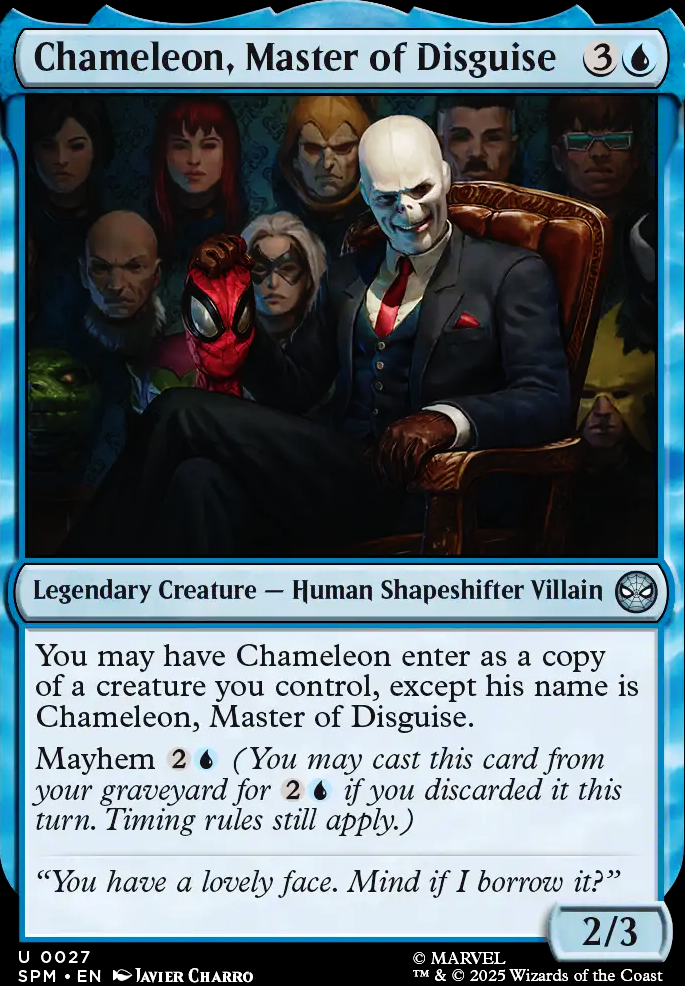 Chameleon, Master of Disguise