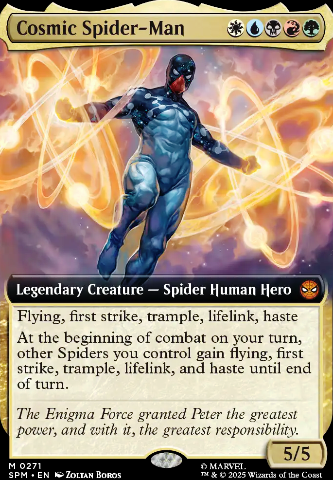 Spider-Man Cosmic (Commander / EDH MTG Deck)
