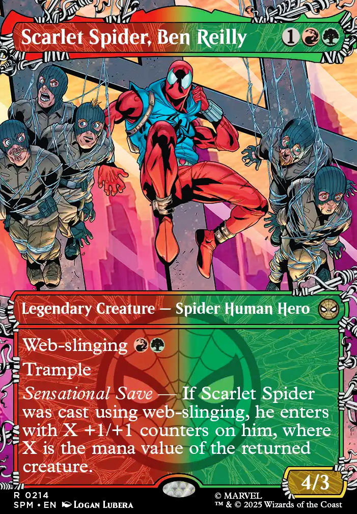 Scarlet Spider (Duel Commander MTG Deck)