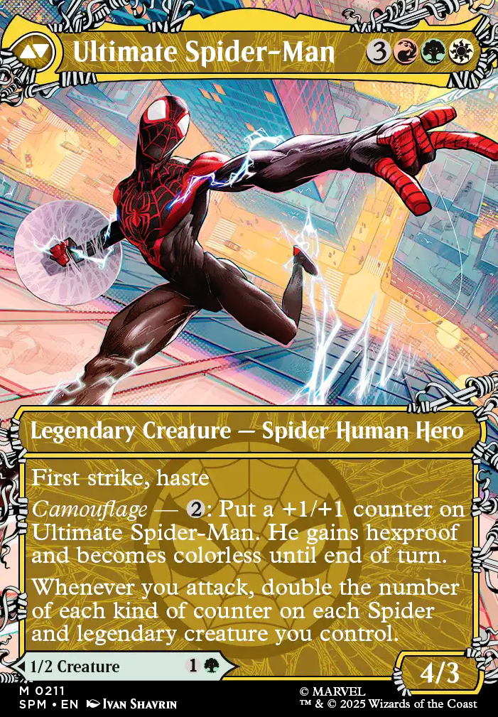 Spider-Man Only (Commander / EDH MTG Deck)