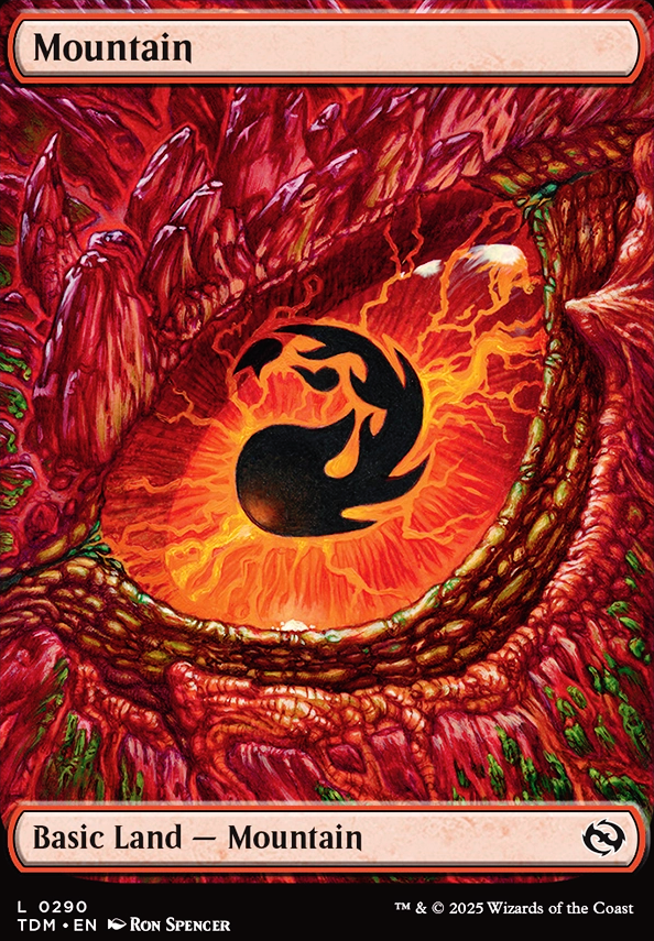 BIG red themberchud (Commander / EDH MTG Deck)