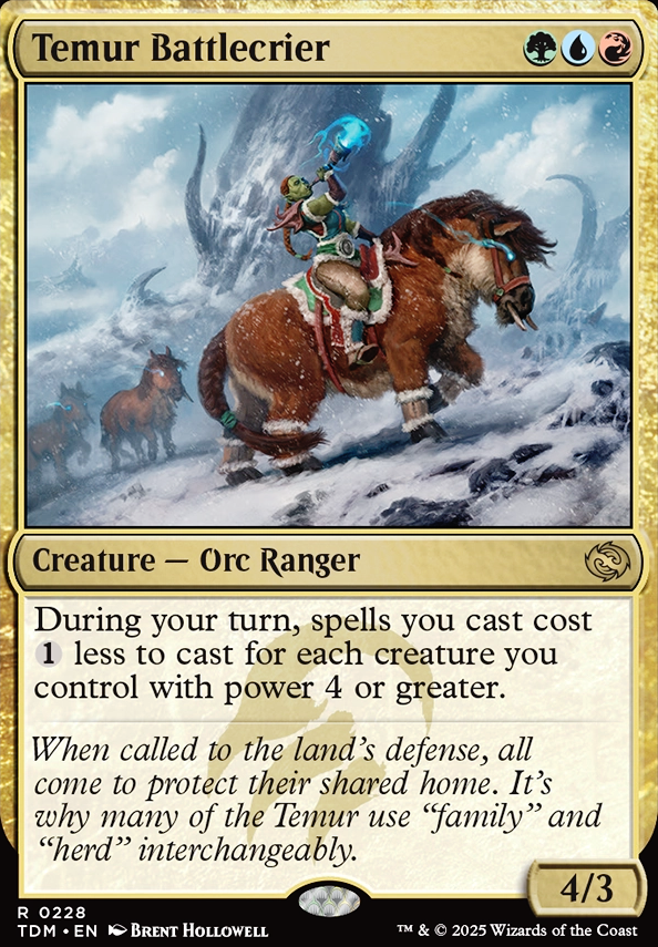 Eshki, Temur's Roar (Commander / EDH MTG Deck)