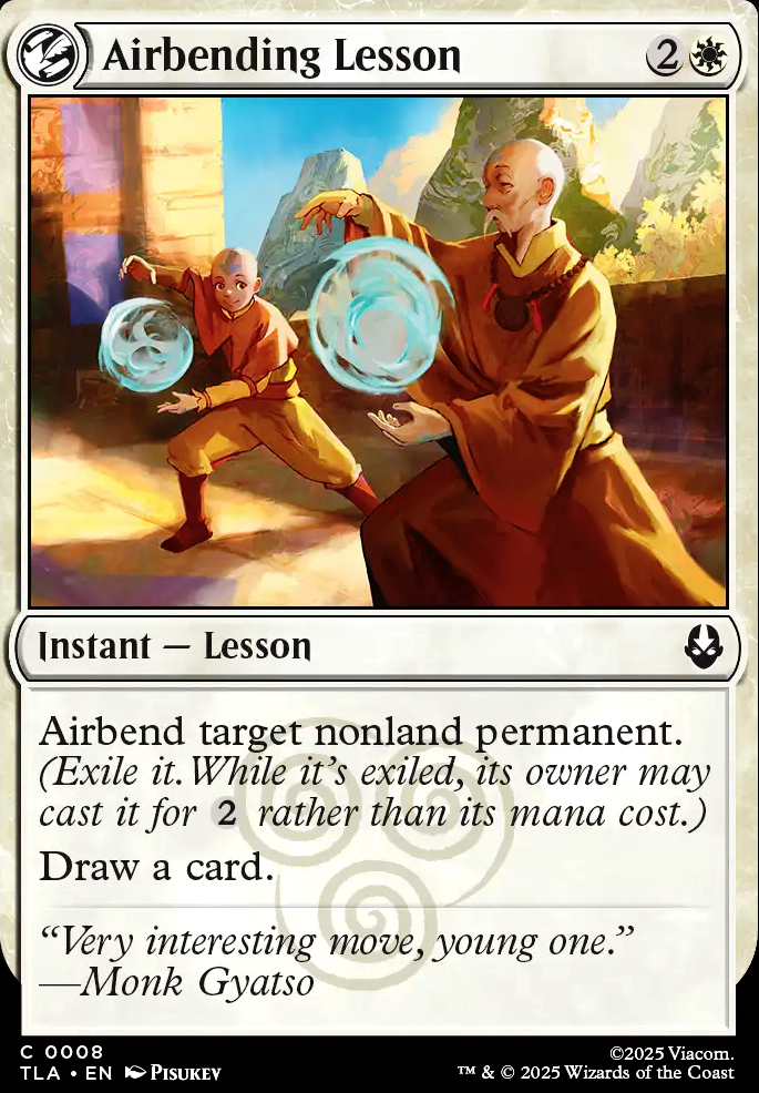 Aang Avatar Only (Command Zone) (Commander / EDH MTG Deck)