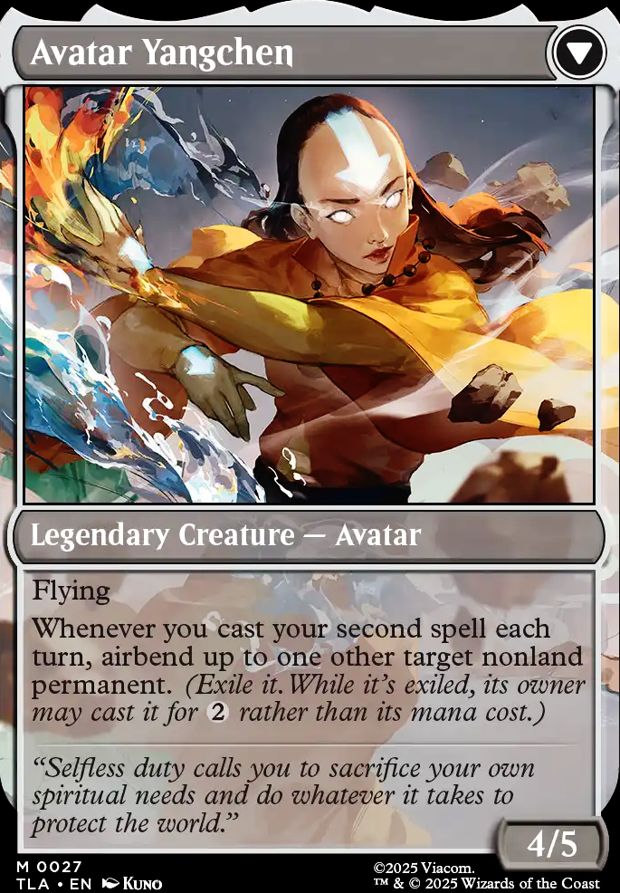Avatar Aang (Commander / EDH MTG Deck)