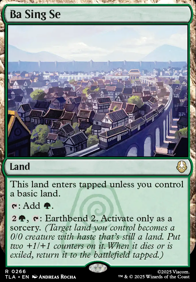 Avatar Earthbending Ally Deck (Commander / EDH MTG Deck)