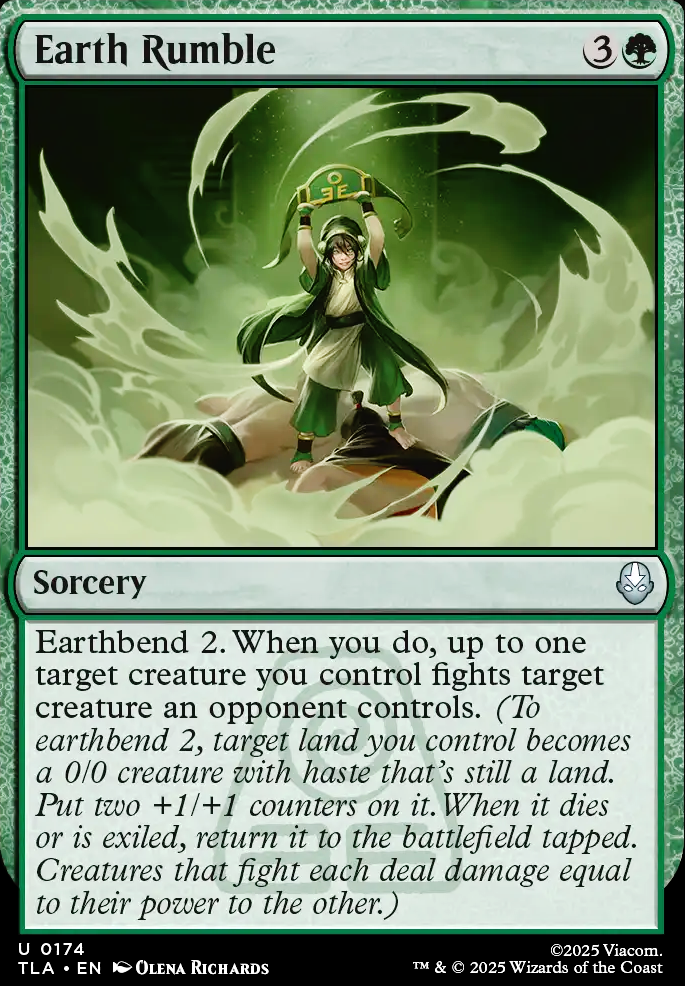Toph, Hardheaded Teacher (Commander / EDH MTG Deck)