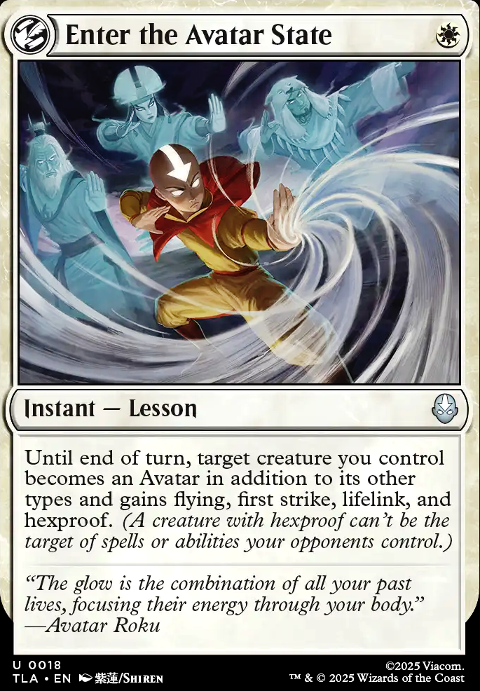 Avatar Aang (Commander / EDH MTG Deck)