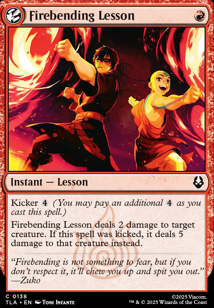 Firebending (Modern MTG Deck)