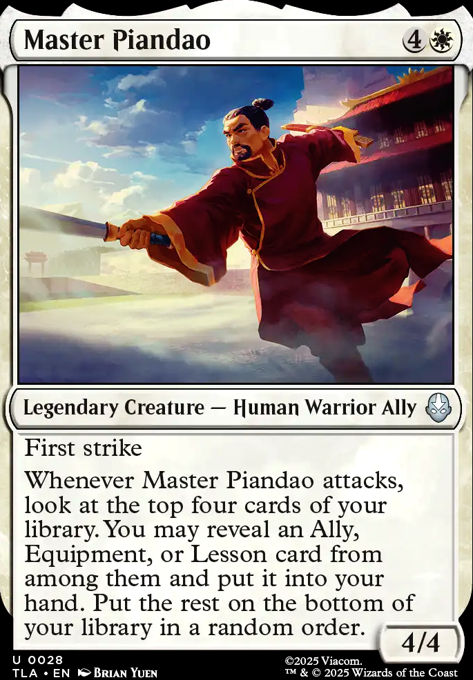 Katara, Ally Unga Bunga (Commander / EDH MTG Deck)