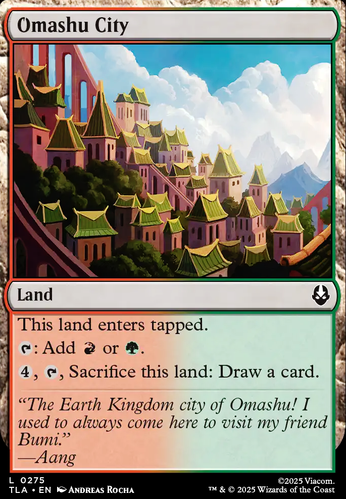 Aang Avatar Only (Command Zone) (Commander / EDH MTG Deck)