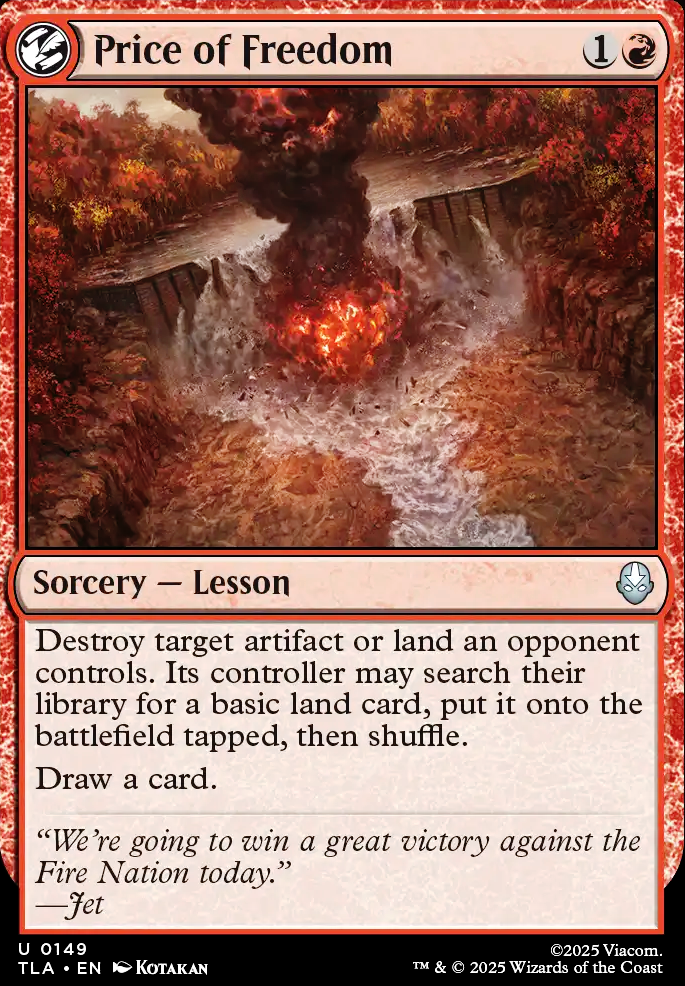 Izzet prowess burn? (Freeform MTG Deck)