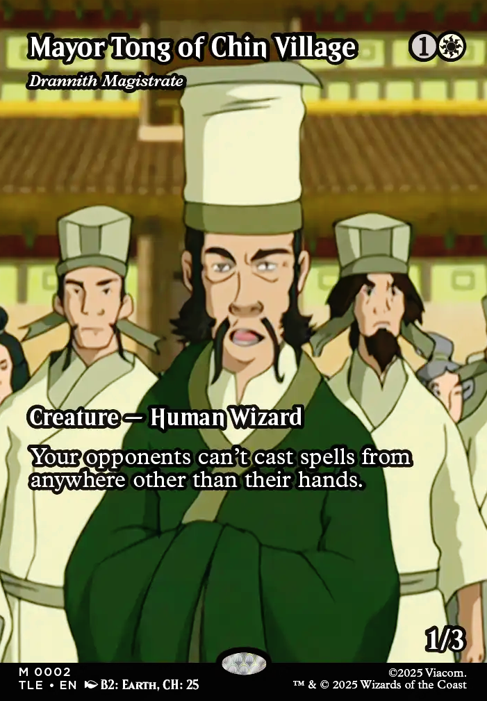 Iroh, Tea Master (Commander / EDH MTG Deck)