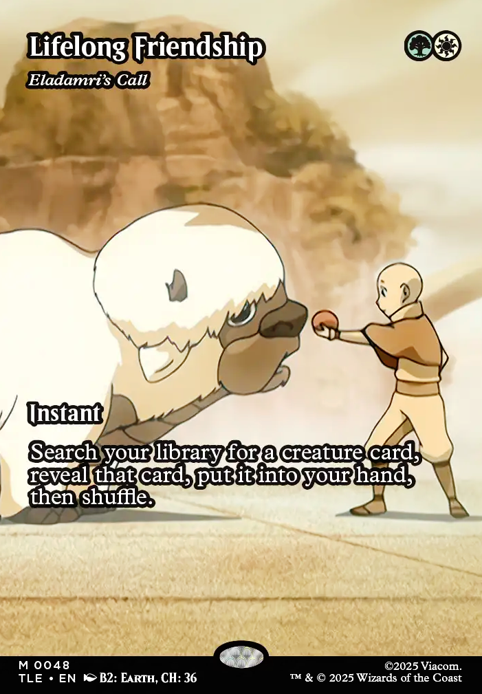 Aang Avatar Only (Command Zone) (Commander / EDH MTG Deck)