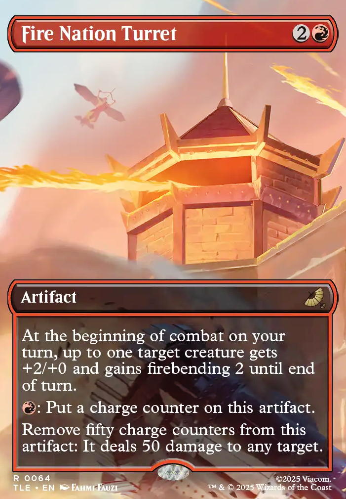 Zuko Firebending and Firebreathing (Commander / EDH MTG Deck)