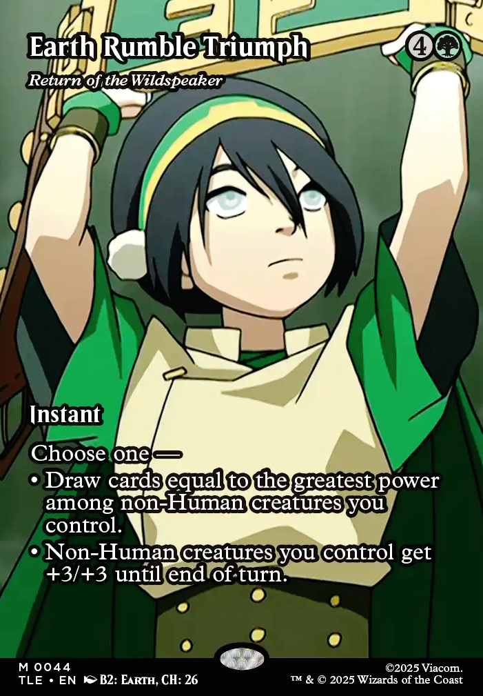 Toph (Commander / EDH MTG Deck)