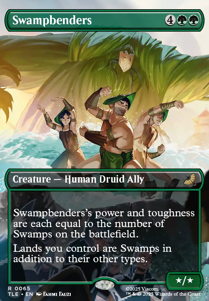 Toph combi (Commander / EDH MTG Deck)