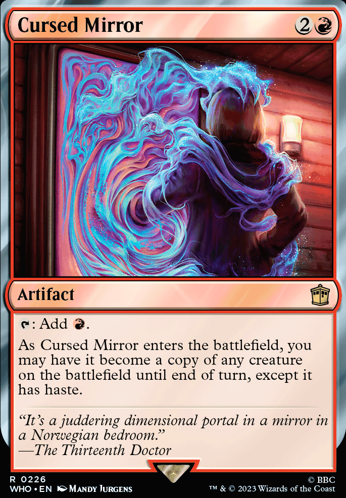 Ashad, the Lone Cyberman (Commander / EDH MTG Deck)