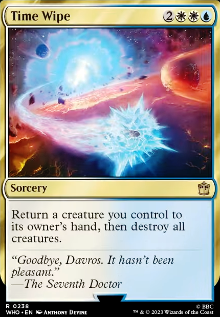 Blast from the Past (WHO) (Commander / EDH MTG Deck)