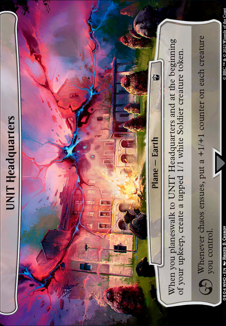 Blast from the Past (WHO) (Commander / EDH MTG Deck)