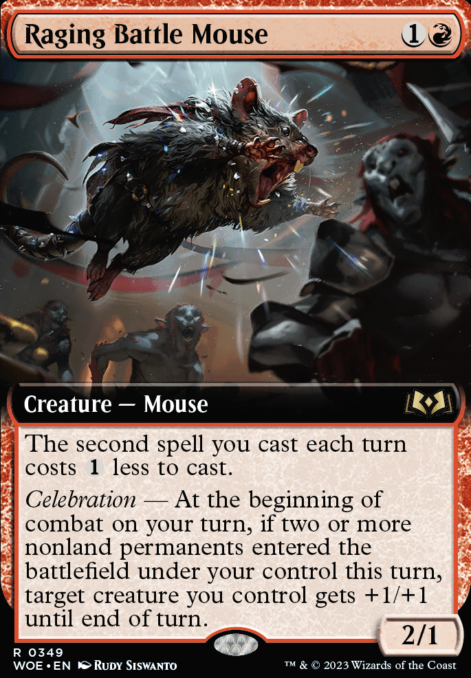 Mabel, Mouse Tribal and Equipment (Commander / EDH MTG Deck)