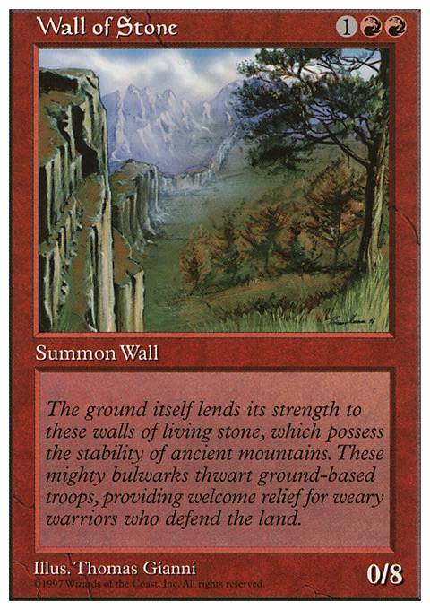Wall of Stone