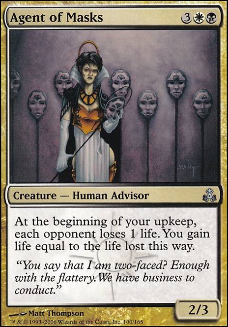 Life Drain Commander Deck (Commander / EDH MTG Deck)