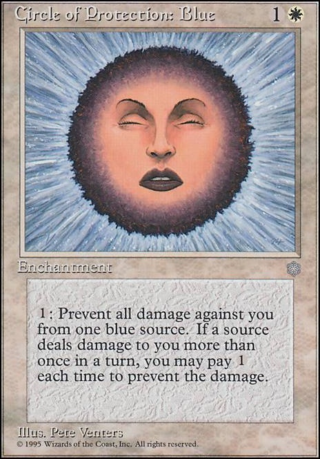 Mono white Circle of protection. (Standard MTG Deck)