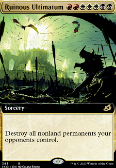 Five Color God Stuff (Commander / EDH MTG Deck)