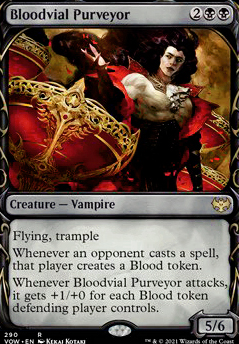 Blood Tokens (Commander / EDH MTG Deck)