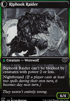 Werewolf Raid - Tovolar Commander Werewolf Tribal (Commander / EDH MTG ...