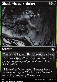 Shadowbeast Sighting