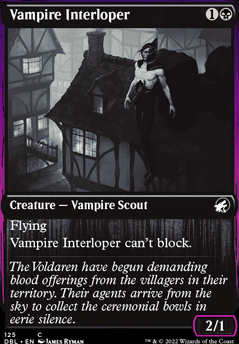 Bloodtoken vampire deck (Standard MTG Deck)