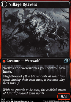 Werewolf Pack (Standard MTG Deck)