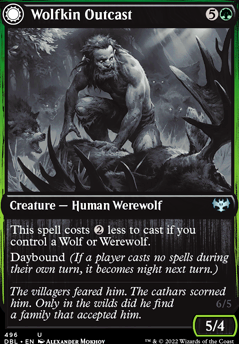 Werewolf Raid - Tovolar Commander Werewolf Tribal (Commander / EDH MTG ...