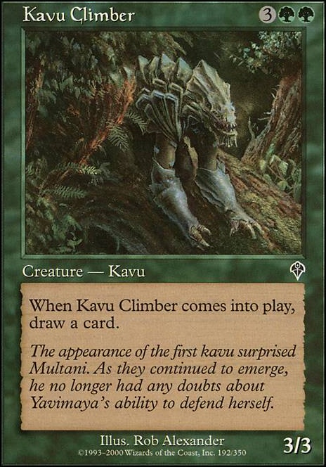 Kavu Deck (Legacy MTG Deck)