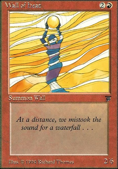 Mono Red Walls (Pauper MTG Deck)