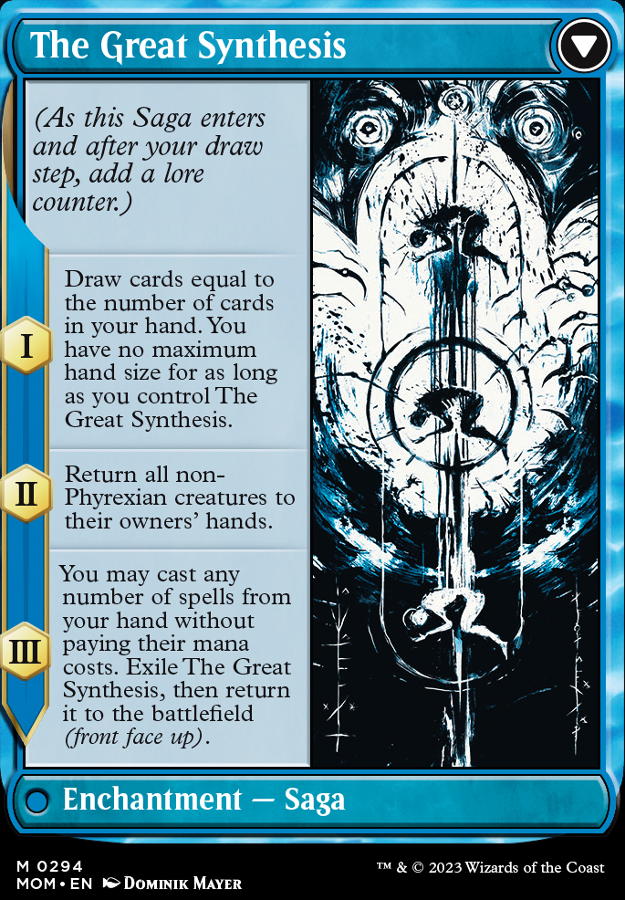 The Great Synthesis (Commander / EDH MTG Deck)