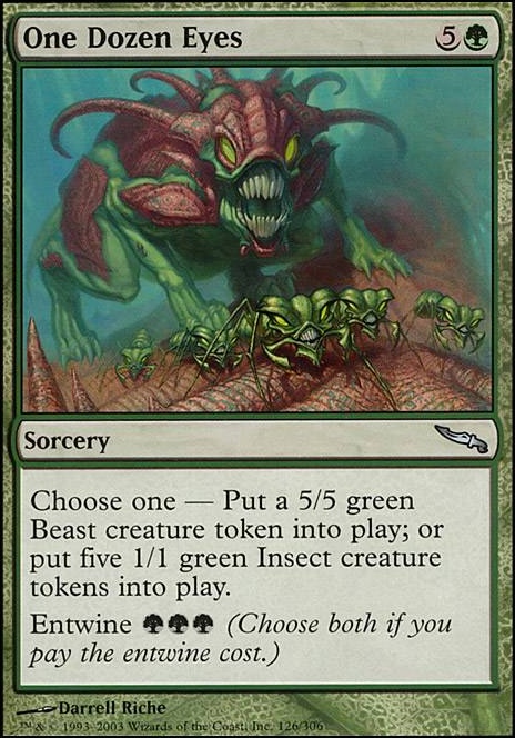 Bug Tribal (Commander / EDH MTG Deck)