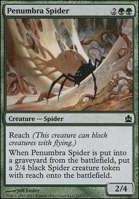 Ishkanah, Spider Tribal EDH (Commander / EDH MTG Deck)