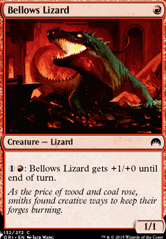 Lizards (Commander / EDH MTG Deck)