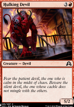 Deal with the Devil Tokens (Commander / EDH MTG Deck)