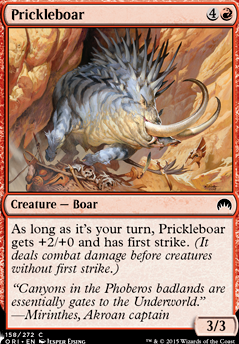 War(t)Hogs Boar Tribal (Commander / EDH MTG Deck)